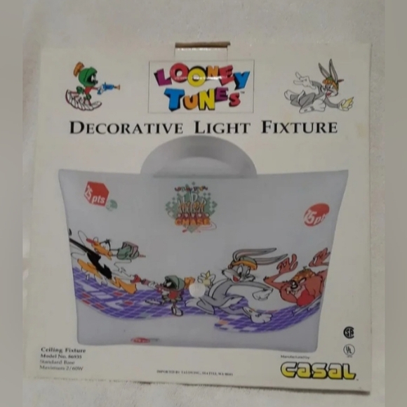 Warner Bros. | Other | Vintage Looney Tunes Decorative Light Fixture ...